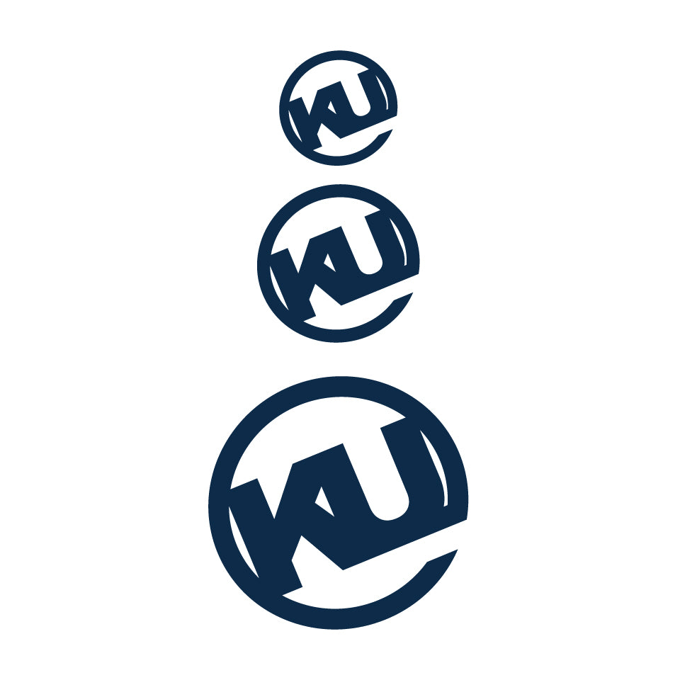 KU Original Stickers 3Piece SET Navy – KU SHOP
